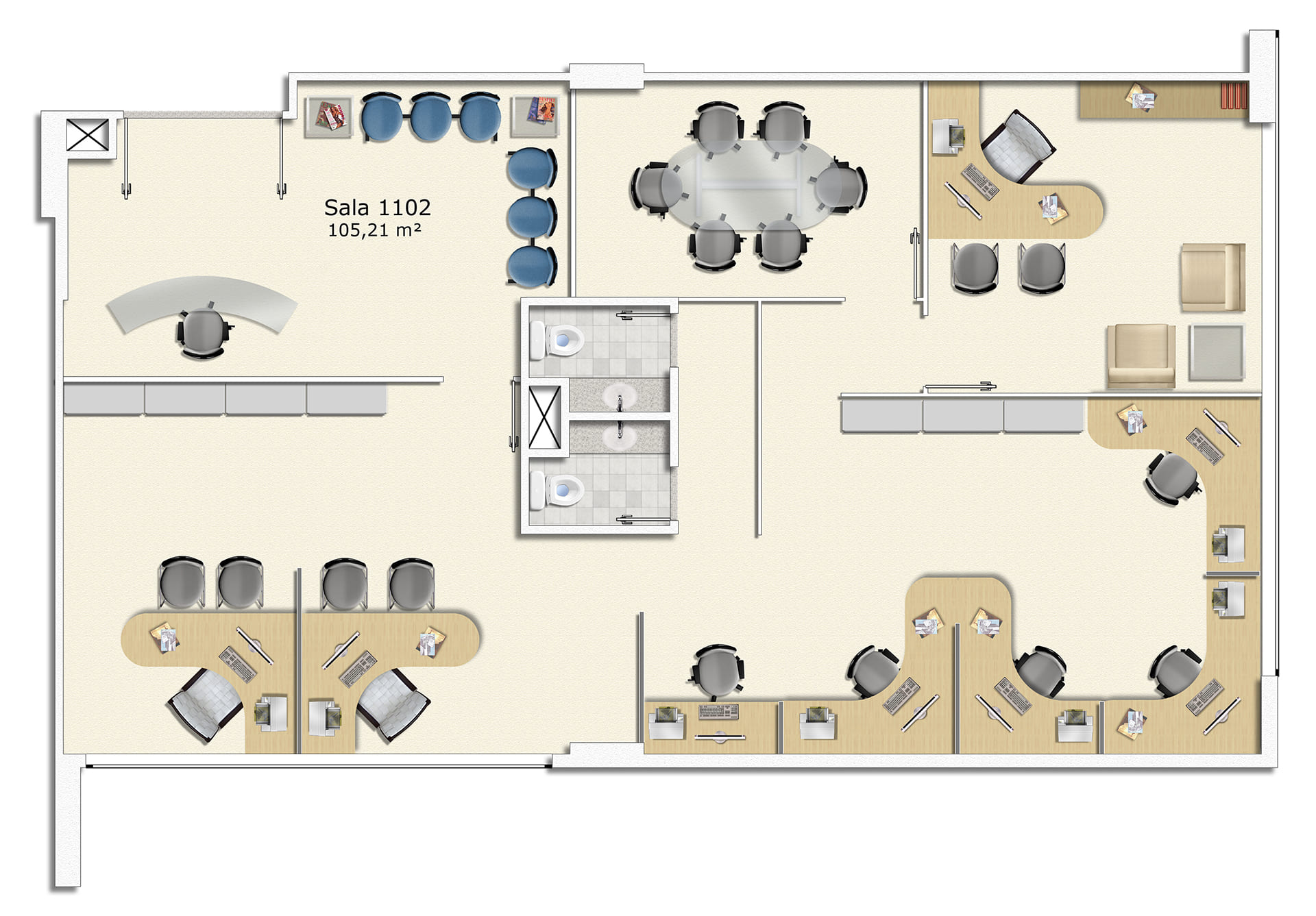 Boulevard Side Empresarial | OR - Salas de 28m² a 725m² em Salvador