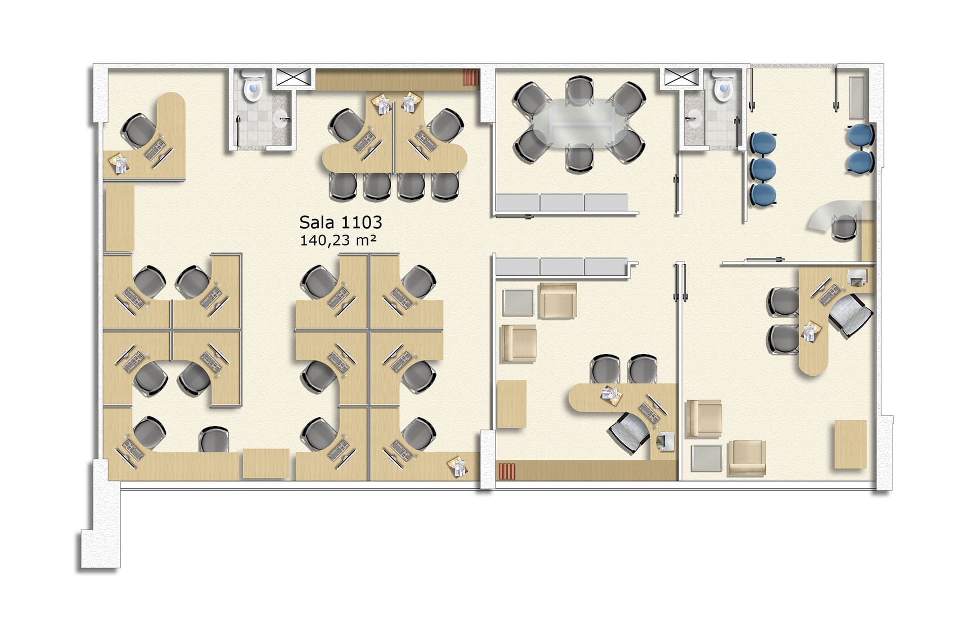 Boulevard Side Empresarial | OR - Salas de 28m² a 725m² em Salvador